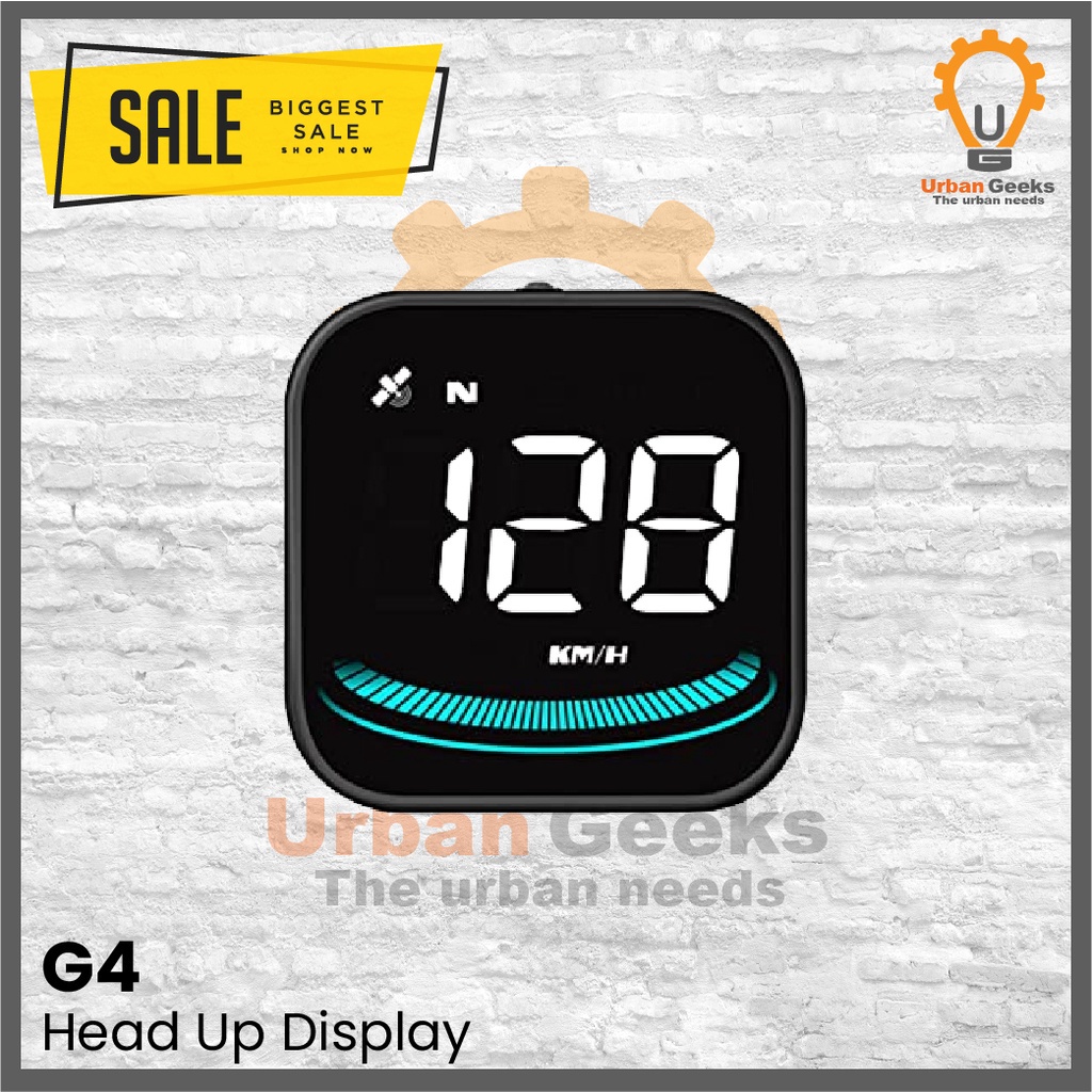 Jual HUD G4 Head Up Display OBD2 With Over Speed Alarm System | Shopee ...
