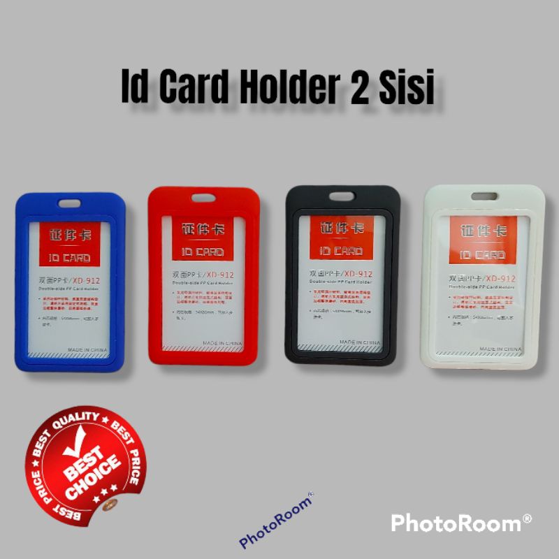 Jual Id Card Holder Xd-912 Tempat Id Card 2 Sisi-Doff Exculusive ...