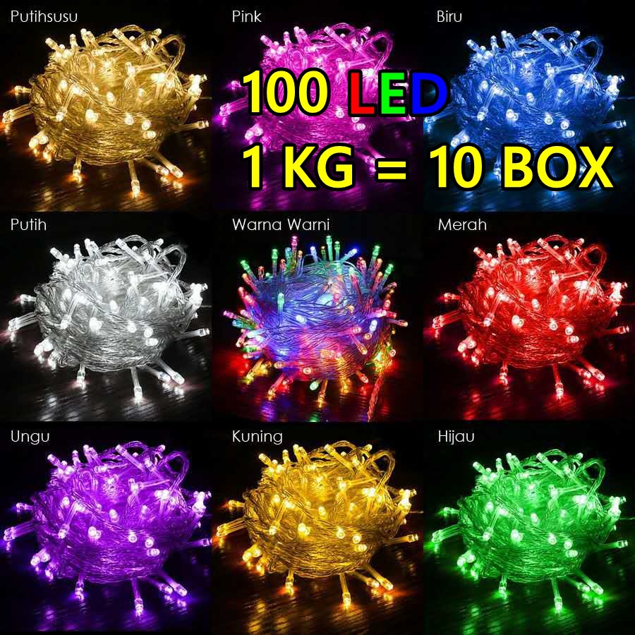 Jual LAMPU NATAL 8 METER 70 LED/LAMPU TUMBLR/LAMPU HIAS/LAMPU HIAS LED ...