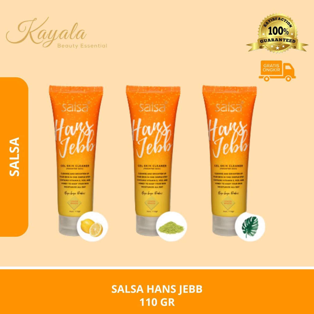 Jual SALSA HANS JEBB - SALSA PERONTOK DAKI - GEL PERONTOK DAKI - SALSA ...