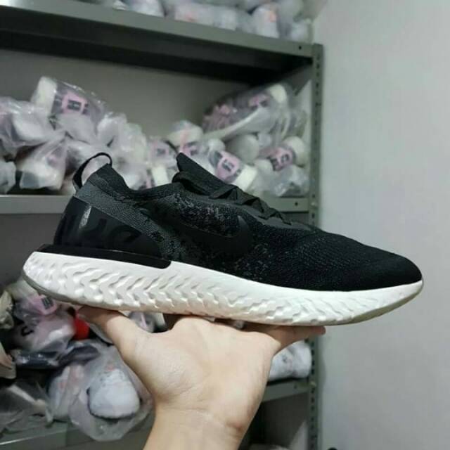 Jual Nike Epic React Black White | Shopee Indonesia