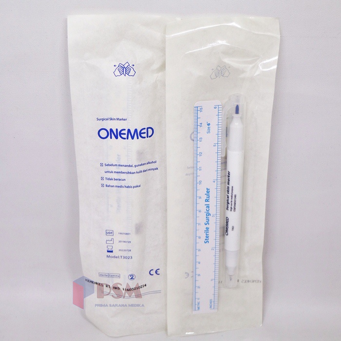 Jual Surgical Skin Marker Onemed / Pulpen Pen Marker Kulit Penanda ...