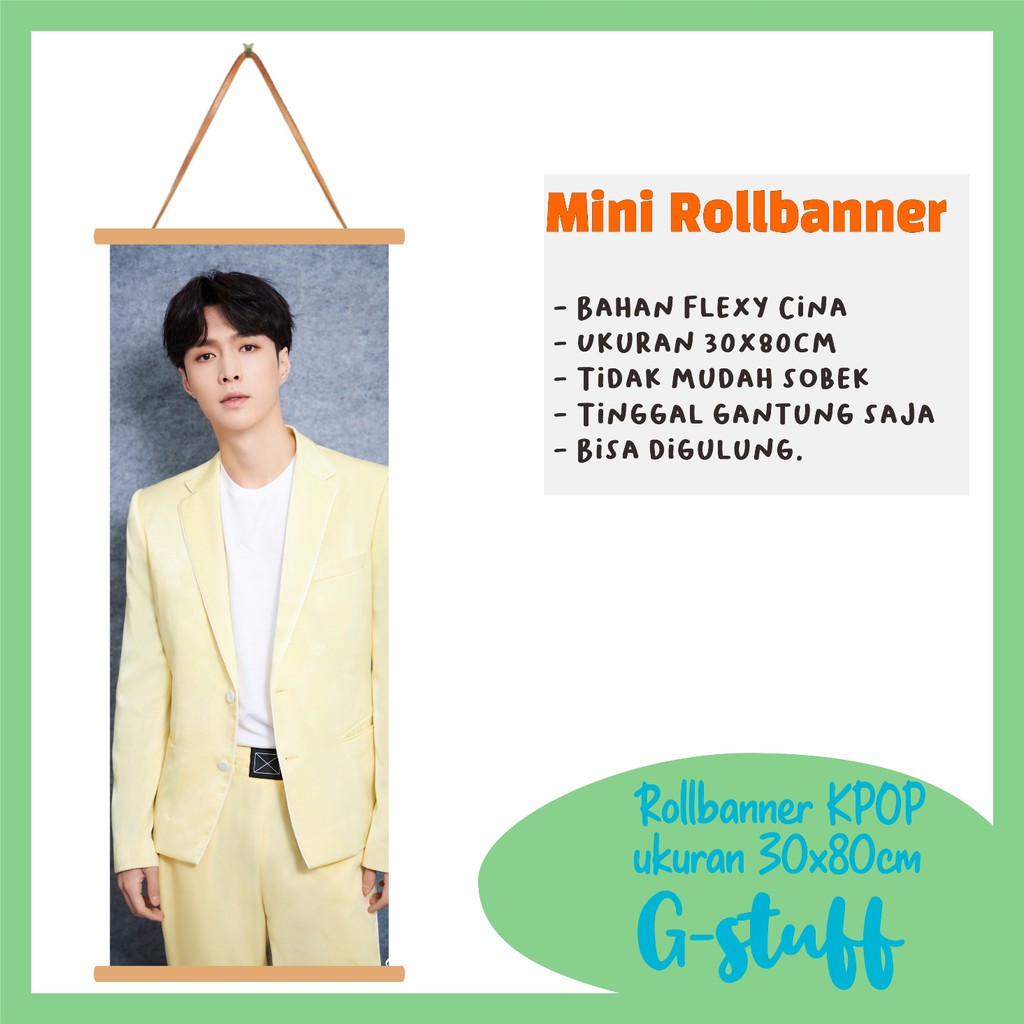 Jual Mini Roll Banner Lay EXO | Shopee Indonesia