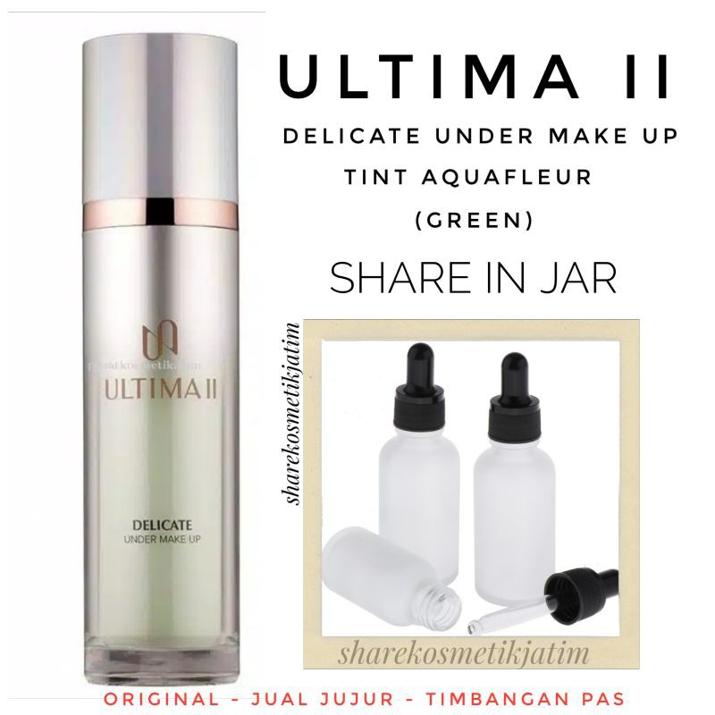 Jual (SHARE IN JAR) ULTIMA II DELICATE UNDER MAKE UP MOISTURE LOTION ...