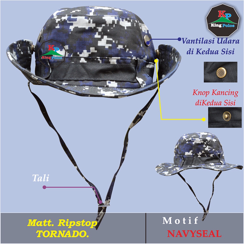 Jual TOPI RIMBA CORAK LORENG | TAMPIL GAGAH DENGAN TOPI RIMBA COWBOY ...