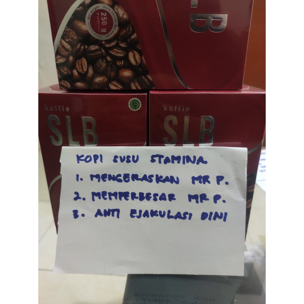Jual KOPI SLB / OBAT KUAT KOPI SUSU ORIGINAL 5 SACHET TANPA BOX ...
