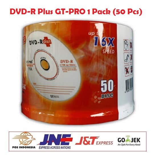 Jual DVD-R GT PRO 16x Multi Speed . DVD Kosong . DVD Blank | Shopee Indonesia