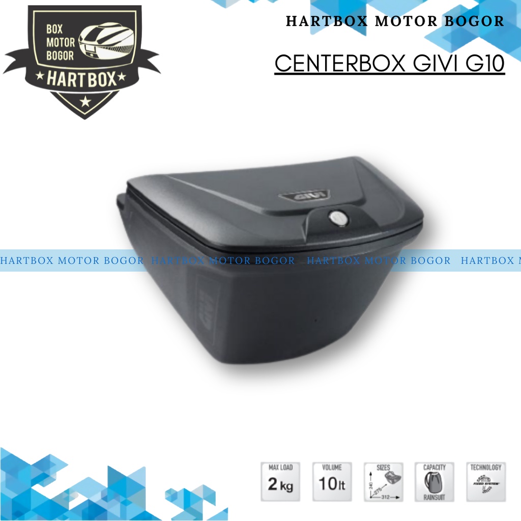 Jual Box Tengah Motor Givi G10 | Box Givi G10 | CenterBox G10 Supra ...