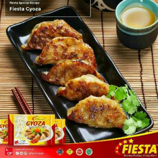 Jual FIESTA Gyoza (Gyoza Daging Ayam dan Udang Olahan) 180gr 10pcs ...