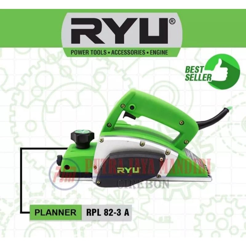 Jual Mesin Serut Planner RYU RPL 82-3A / Mesin Planer Murah | Shopee ...