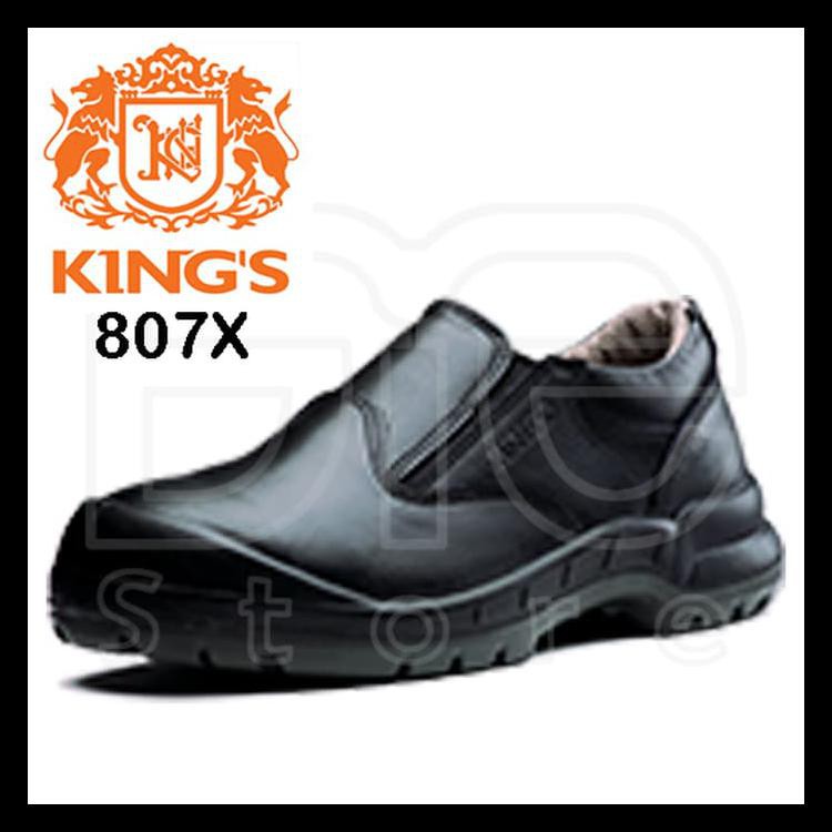 Jual SEPATU SAFETY SHOES - KINGS KWD 807X - HITAM, 38 KODE 392 | Shopee ...