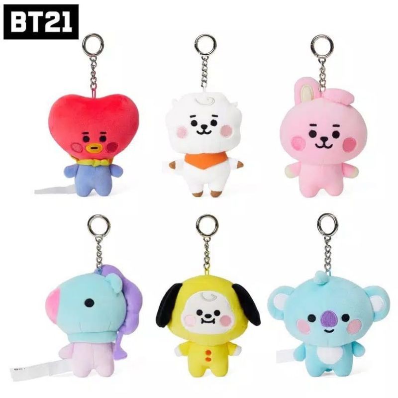 Jual GANTUNGAN KUNCI BTS BT21 X LINE FULL BODY TATA CHIMMY RJ KOYA MANG COOKY SHOOKY | Shopee ...