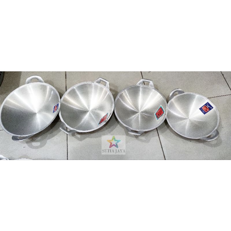 Jual KUALI PENGGORENGAN /WAJAN COR / KUALI COR UK: 11,12,13,14,15,16,18 ...