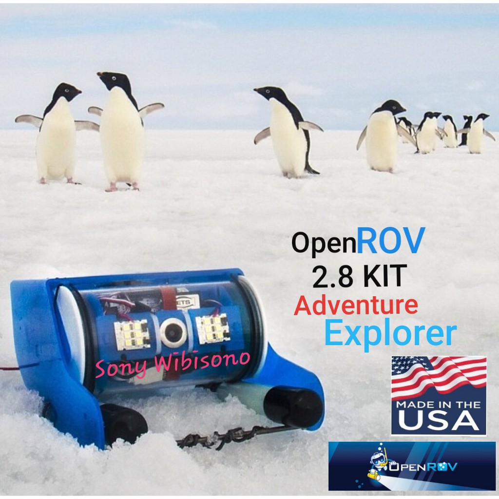 Jual Drone ROV ROBOTICS Underwater OpenROV V2.8 Kit Explorer Bundle ...
