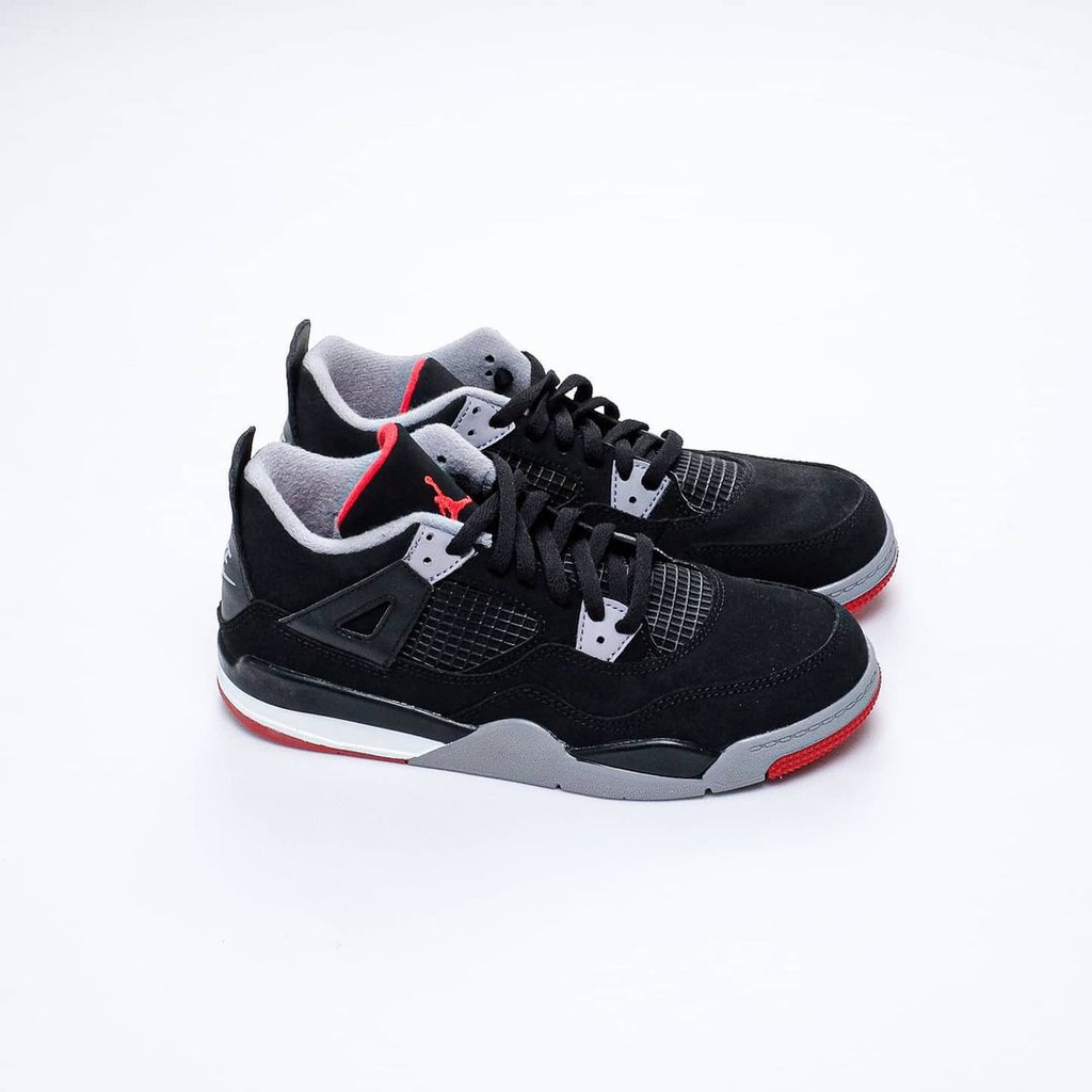 Jual "BABY & KIDS" Air Jordan 4 Retro OG Bred Preschool (100%real pict ...