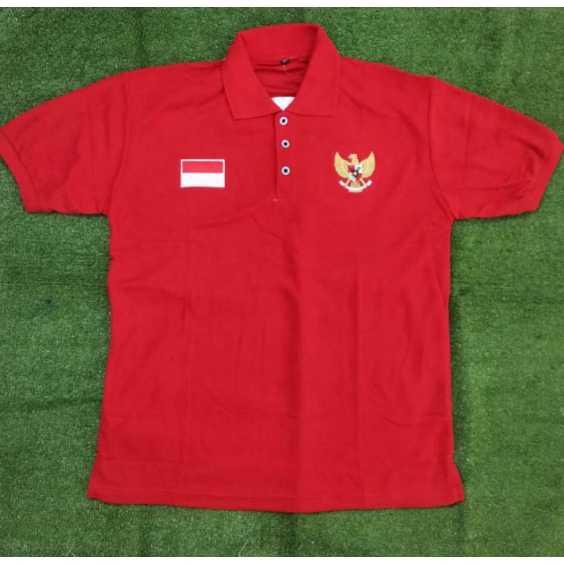 Jual POLO HUT RI 79 /POLO BENDERA GARUDA TIMNAS INDONESIA BORDIR ...