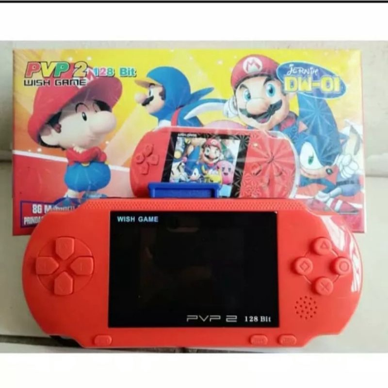 Jual GAME PORTABLE Type Dw 01 Slim 128 BIT CONSOLE GAME HANDHELD [BAYAR ...