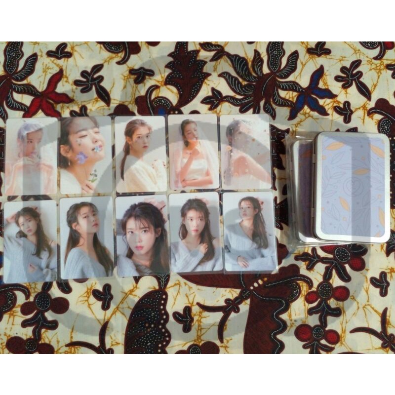 Jual [READY] Sharing IU OFFICIAL Photocard The Present set PC Lee Ji ...