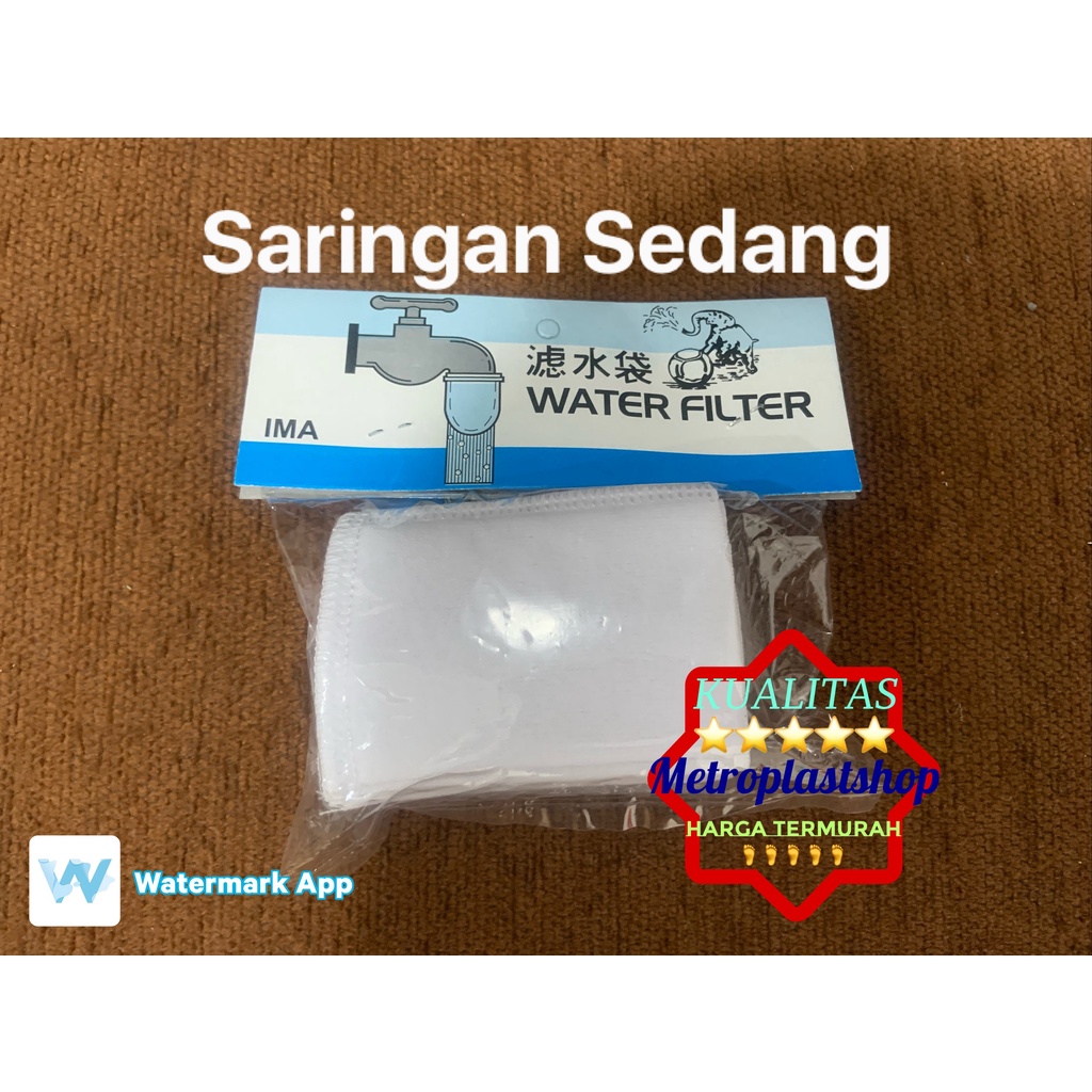 Jual saringan air kain / water filter / kain saringan air / saringan ...