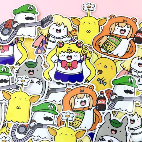 Jual STIKER TIMBUL RESIN CUTTING ANIME / KPOP Custom Gambar Bebas ...