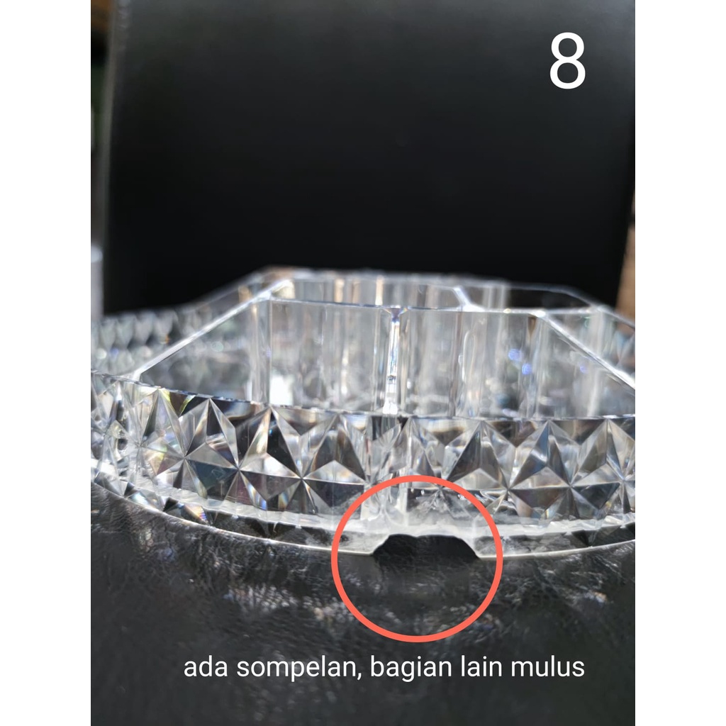 Jual Rak Kosmetik Putar Diamond Akrilik | Shopee Indonesia