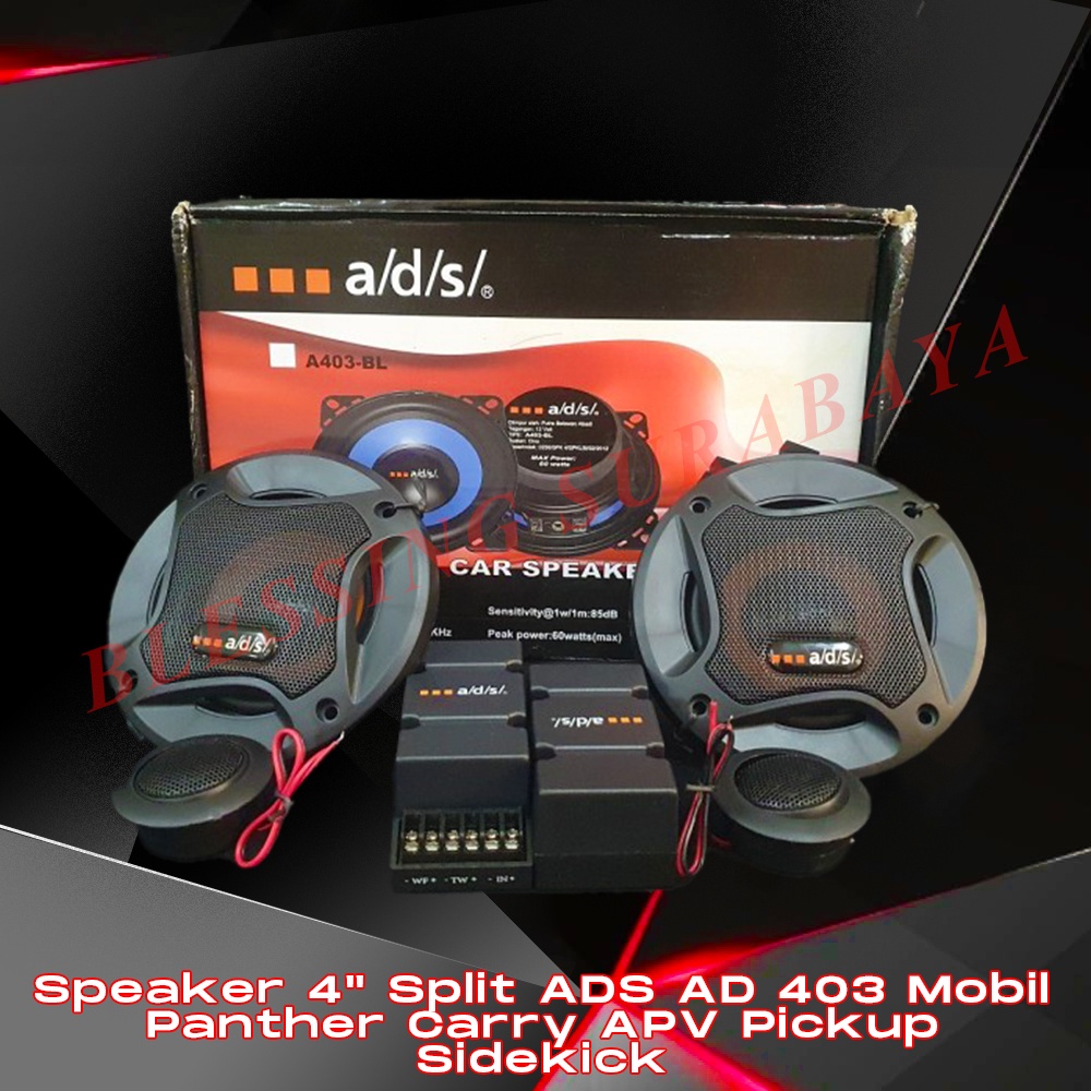 Jual Speaker 4" Split ADS AD 403 Mobil Panther Carry APV Pickup ...