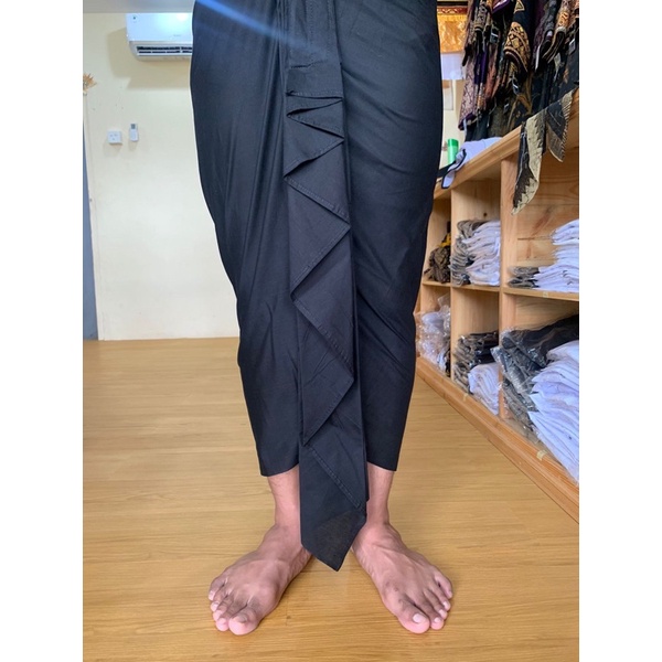 Jual KAMEN KATUN HITAM POLOS KANCUT JADI/LEMBARAN | Shopee Indonesia