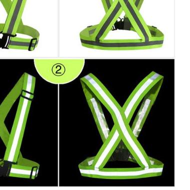Jual Rompi glow in the dark buat lari buat keselamatan kerja pelari ...