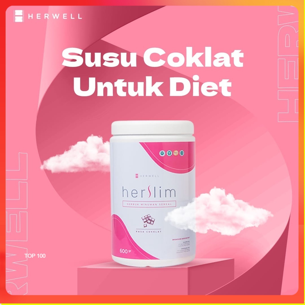 Jual [FREE GOLD] Herwell Herslim - Susu Coklat Untuk Diet Meal ...