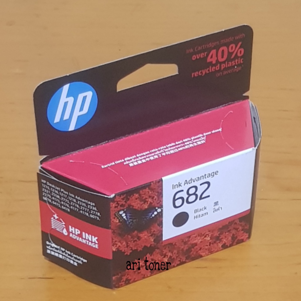 Jual Tinta catridge hp 682 Black original | Shopee Indonesia