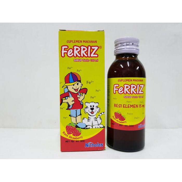 Jual MANJUR FERRIZ SIRUP 100 ML !! | Shopee Indonesia