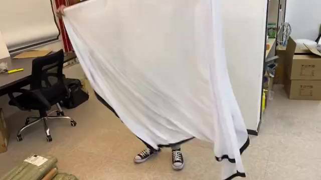 Jual QIAOLET Layar Proyektor Dinding Wallscreen 100 inch Lipat HD 16: 9 ...