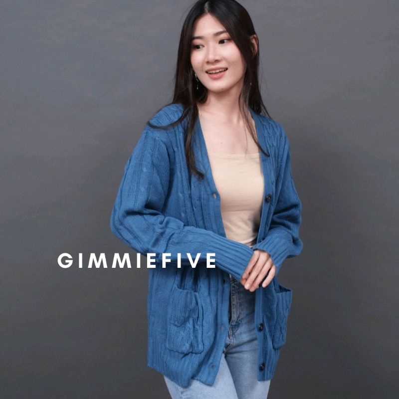 Jual Top Cardy Cable Stradi Pastel / Premium 3 gate / Fashion Wanita ...