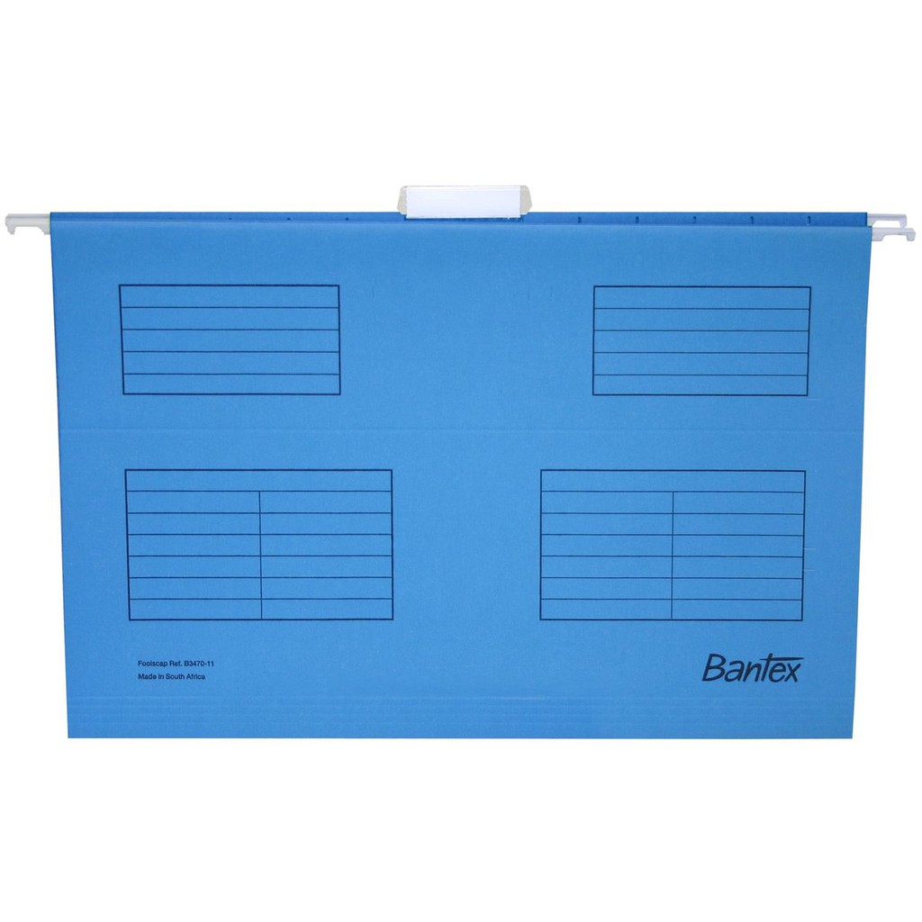 Jual Bantex Map Gantung F4 3470 Cobalt Blue / Suspension File | Shopee ...