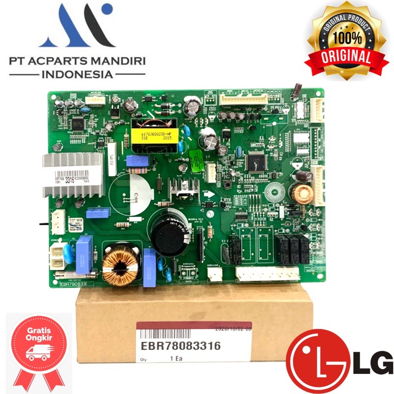 Jual modul kulkas lg inverter EBR78083316 original | Shopee Indonesia