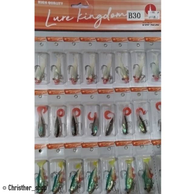 Jual Umpan Pancing Soft LURE KINGDOM / Umpan Pancing Casting Jigging ...