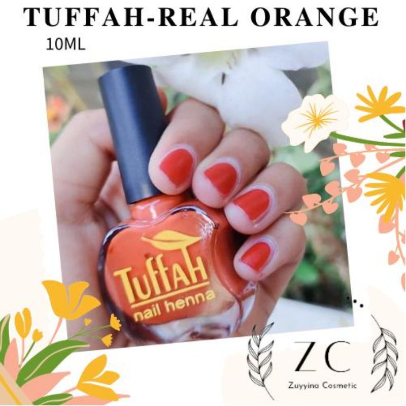 Jual ORIGINAL [ TERMURAH ] [ TERLARIS ] REAL ORANGE TUFFAH NAIL HENNA ...