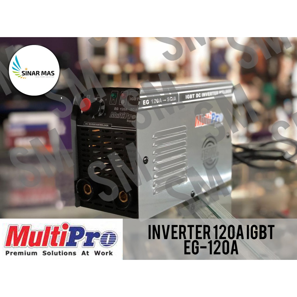 Jual Mesin Las / Inverter MULTIPRO 450W EG 120 A SC | Shopee Indonesia