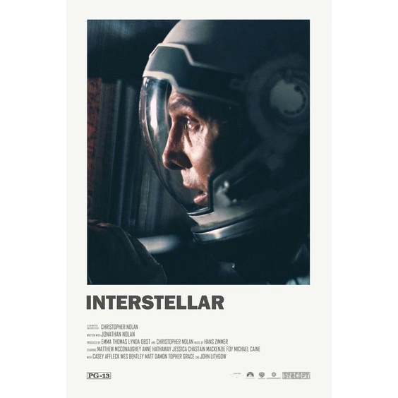 Jual POSTER DINDING INTERSTELLAR (BISA CUSTOM GAMBAR) | Shopee Indonesia
