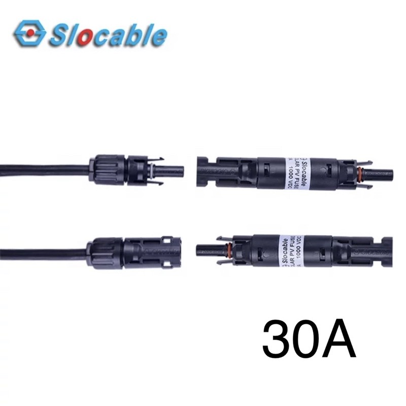Jual Slocable Sekring Solar Panel Surya 30A MC4 Fuse Holder PV Product ...