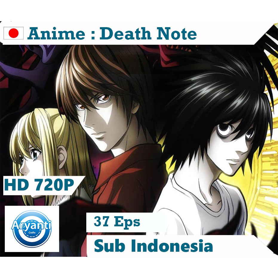Jual KASET DVD DEATH NOTE INDONESIA HD 720P SUB INDONESIA | Shopee ...