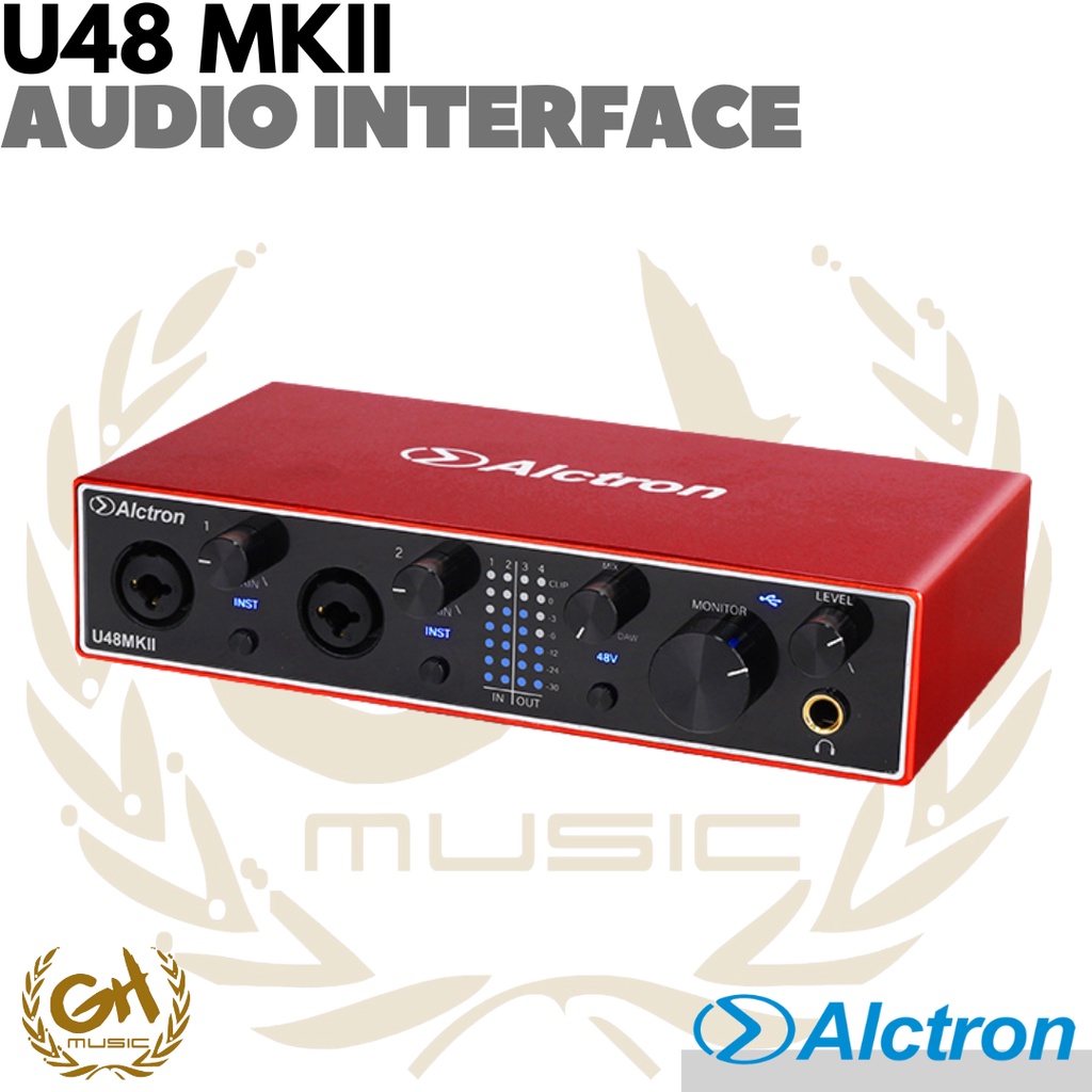 Jual ALCTRON U48MKII AUDIO INTERFACE, SOUNDCARD ALCTRON U48 MK2 ...