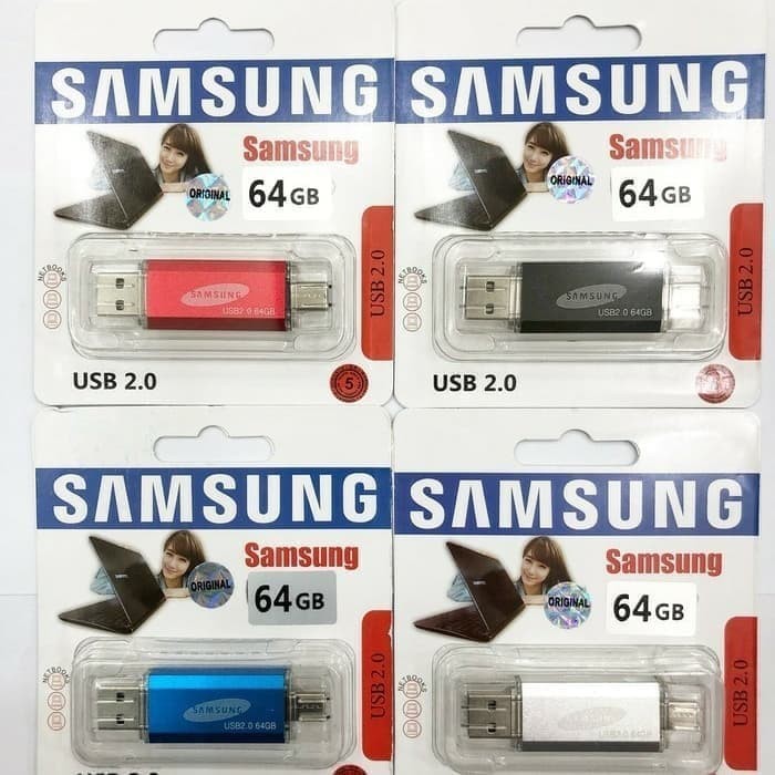 Jual FLASHDISK SAMSUNG OTG 64GB | Shopee Indonesia