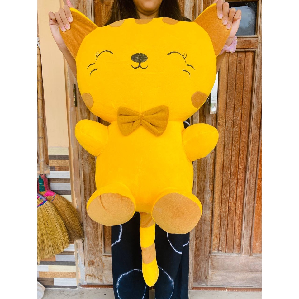 Jual Boneka kucing jumbo besar kawai korea halus murah lembut lucu ...