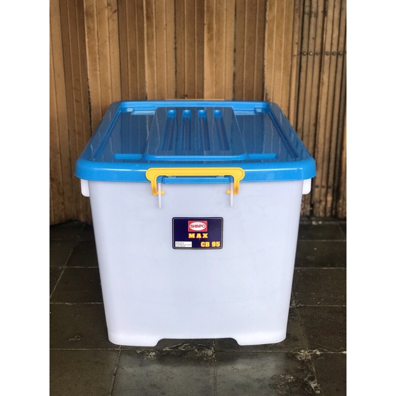 Jual SHINPO BOX CONTAINER SHINPO UKURAN CB 95 LITER | Shopee Indonesia
