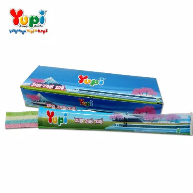 Jual Yupi Zugi Zagi Zug isi 12pc/box | Shopee Indonesia
