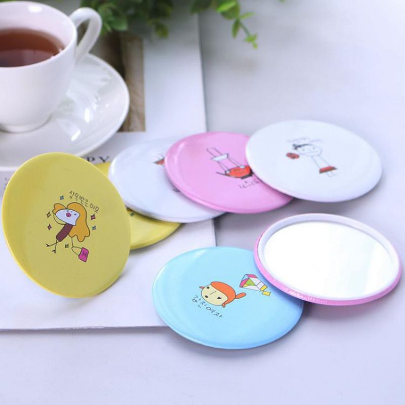 Jual Cermin kecil bulat | Kaca Cermin Travel | Shopee Indonesia