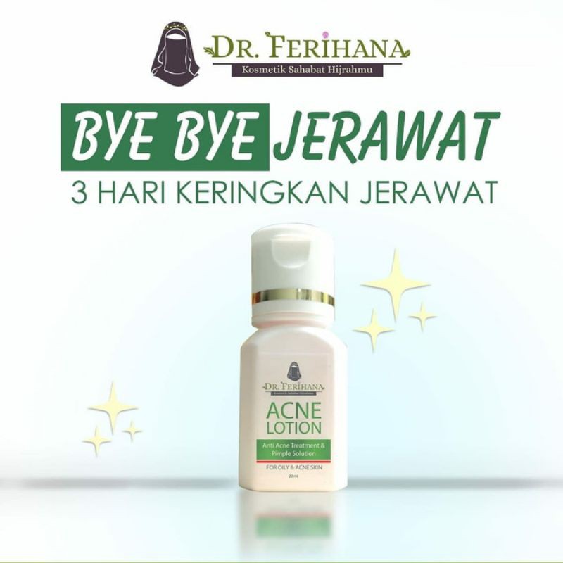 Jual Acne Lotion dr. Ferihana 20 ml | Shopee Indonesia
