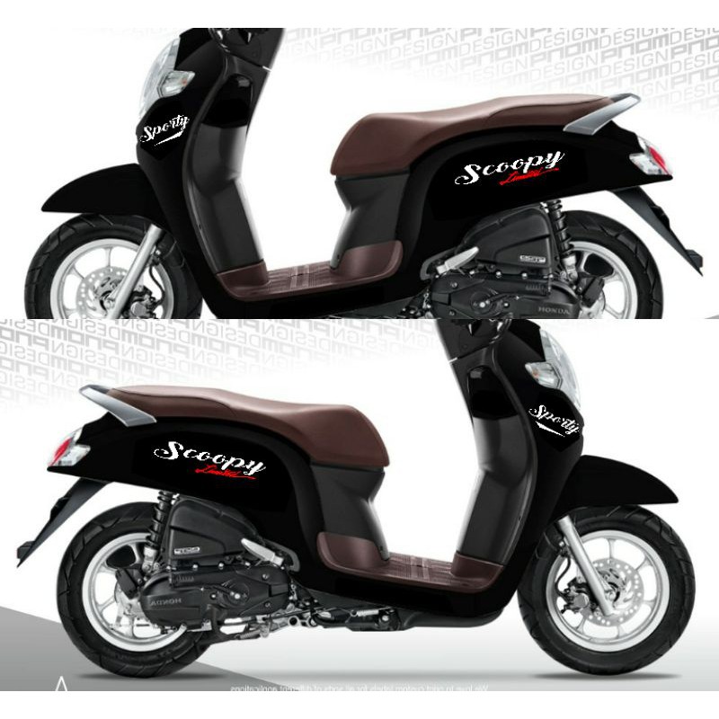 Jual sticker scoopy, stiker scoopy edition | Shopee Indonesia