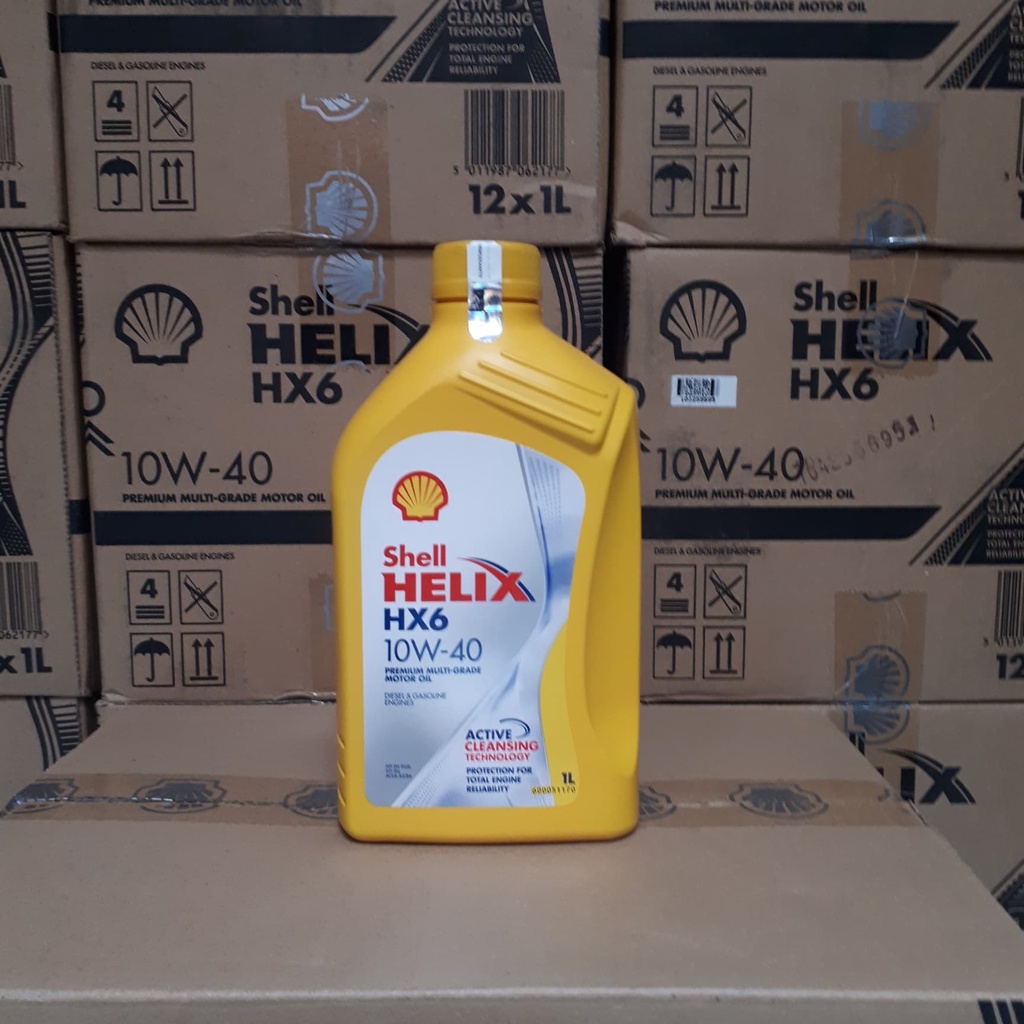 Jual Shell Helix hx6 10w-40 1 Liter | Shopee Indonesia